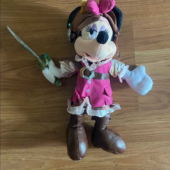 Disney | Toys | Minnie Mouse Pirate Stuffed Animal | Poshmark